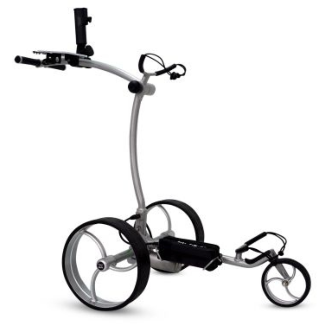 GT-TM610S Curved Aluminium – Golfted | specialist in electric golf trolleys